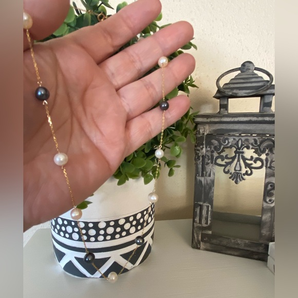 jacmel mauritius | Jewelry | Vintage Jcm Kt Gold Real Black And White ...